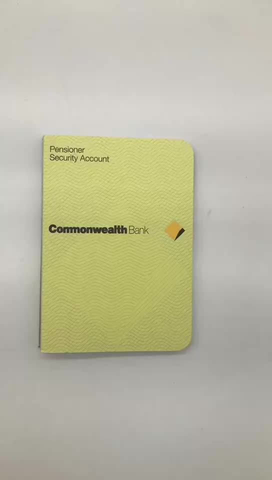 2021 Bank Susu Bank Reception Pass Book Printing Service - Buy Susu ...
