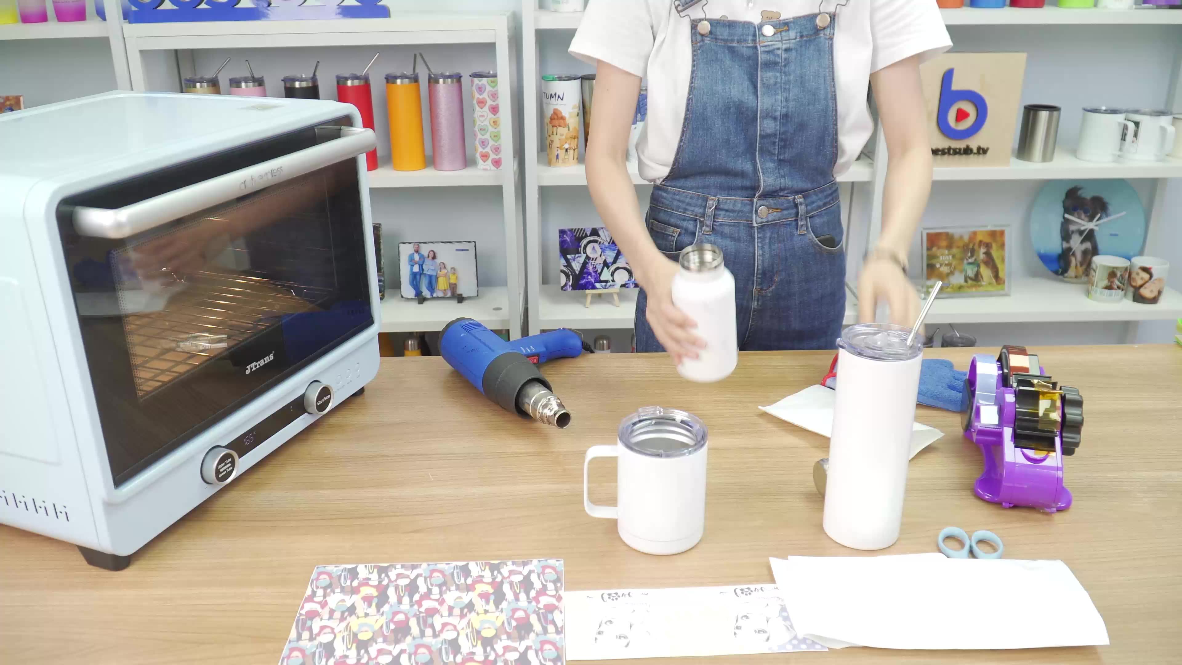 Craft Express 40l Ismart 3d Heat Press Transfer Printing Printer Vacuum ...