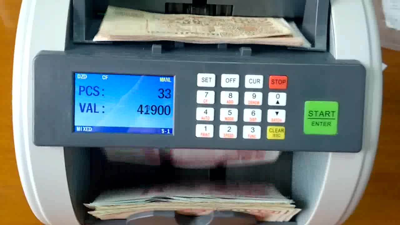 High Quality And Best Price For Mixed Value Currency Counter - Buy ...