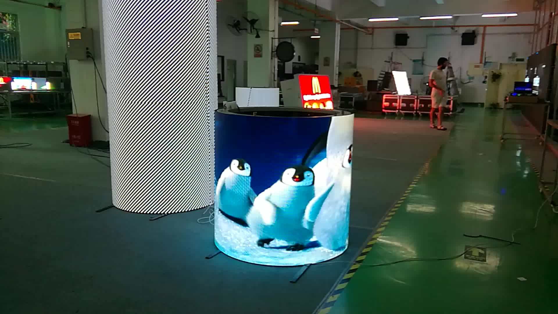 High Quality Indoor Soft Led Display Advertising Panel Screen Video ...