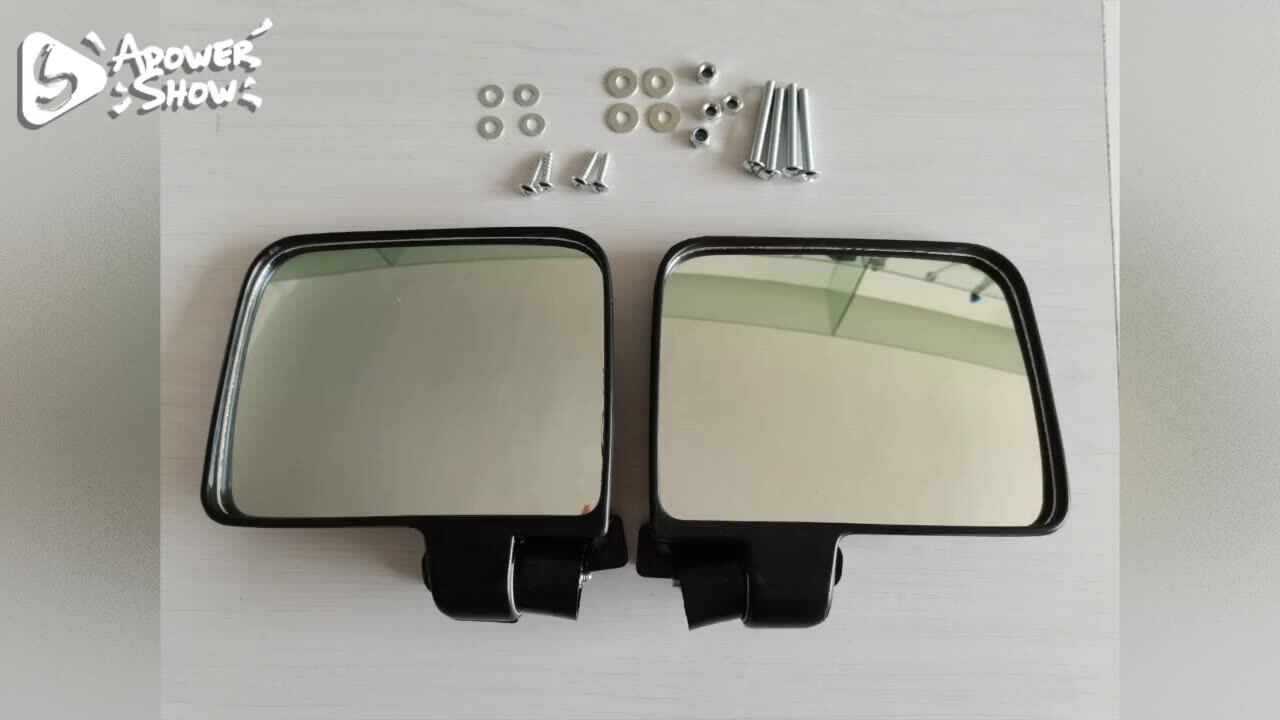 5 Panel Golf Cart Mirror Universal Wink Panoramic Rear View For Club ...