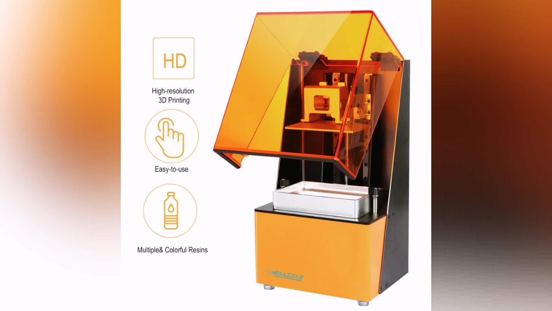 고정밀 Lcd 3d 프린터 및 경쟁력있는 보석 수지 3d 프린터 - Buy 눈부신 Dazz3d 치과 Lcd/dlp/msla 3d ...