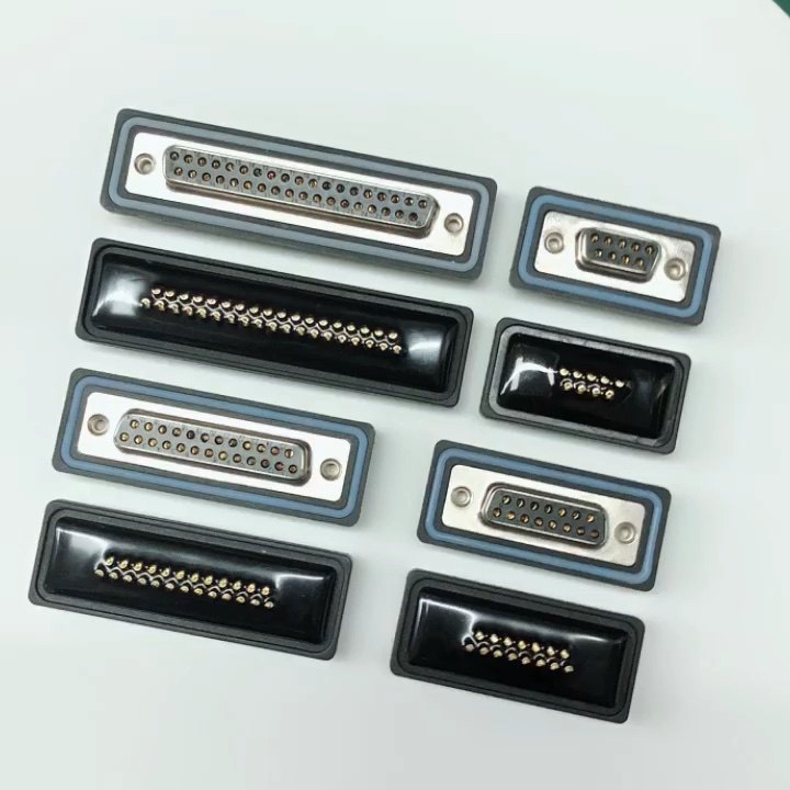 Kinkuo D-sub Waterproof Connector (9p 15p 25p 37p)female Solder Type D ...