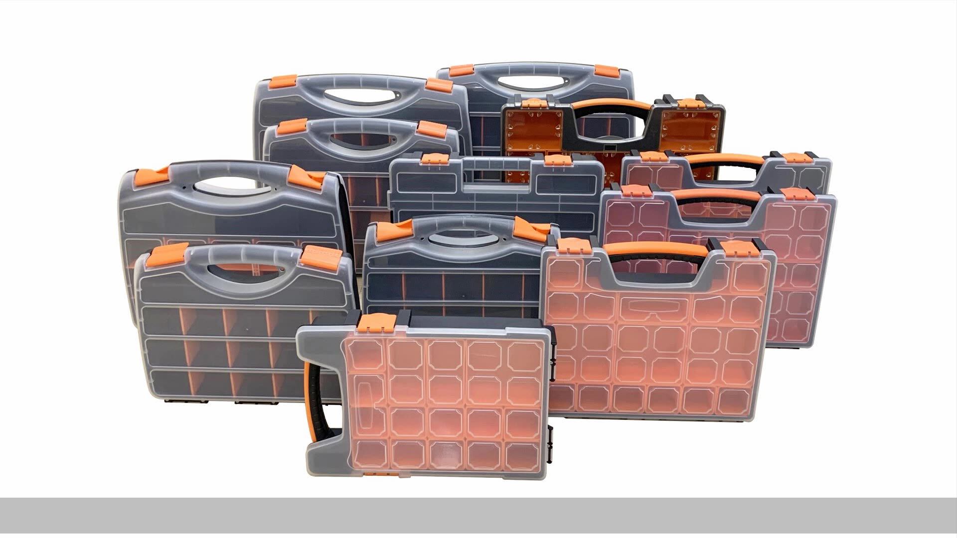 High Quality Plastic Transparent Lid Tool Box Garden Tools Storage Box ...