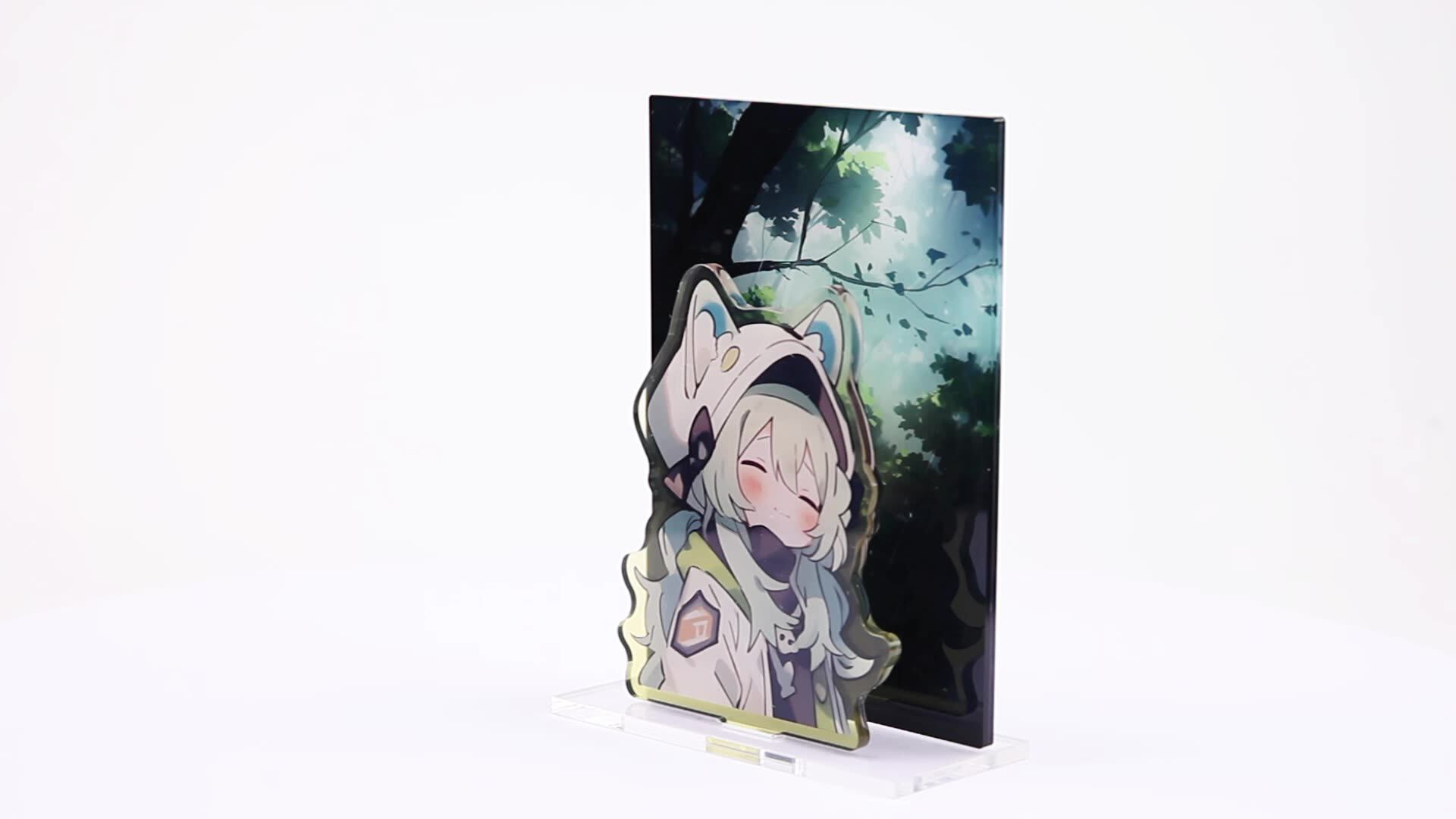 Whole Sale Clear Acrylic Standee Anime Merchandise High Quality Custom ...