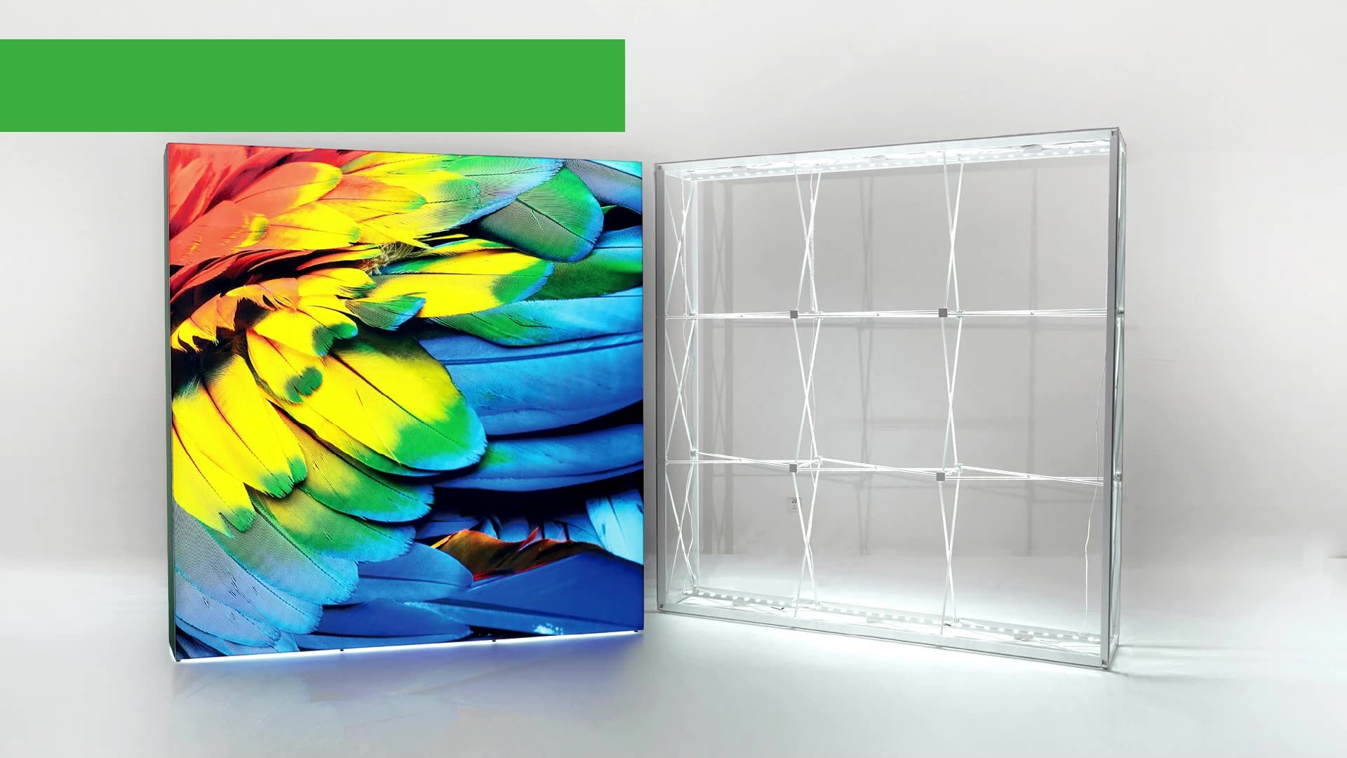 8ft 10ft Seg Expo Exhibition Trade Show Event Led Backlit Curved ...