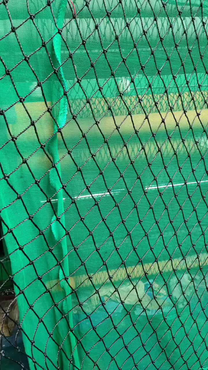 Hdpe Black Knotted Sports Court Fence Net,Baseball Football Practice ...