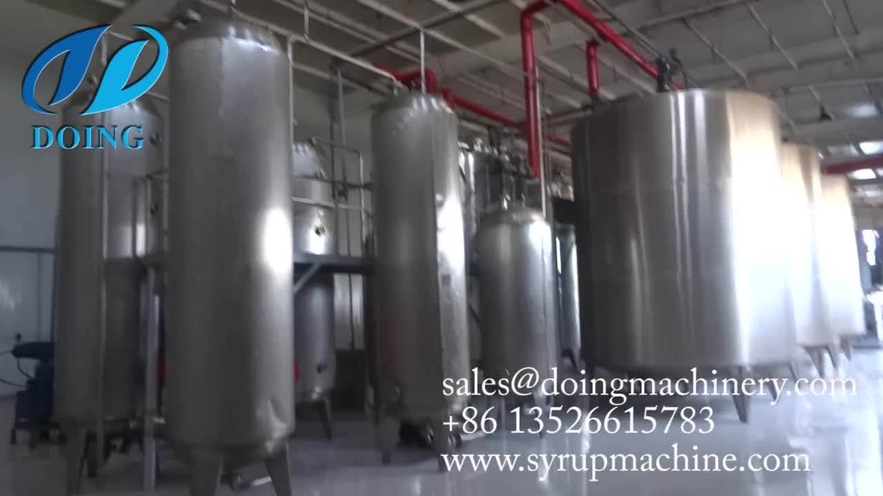 Maize Corn Syrup Production Equipment High Fructose Corn Syrup Making ...