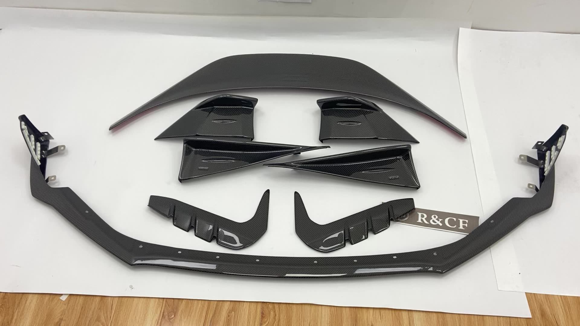 Trd Style Carbon Fiber Rear Ducktail Spoiler For Subaru Brz Toyota Gr86 ...