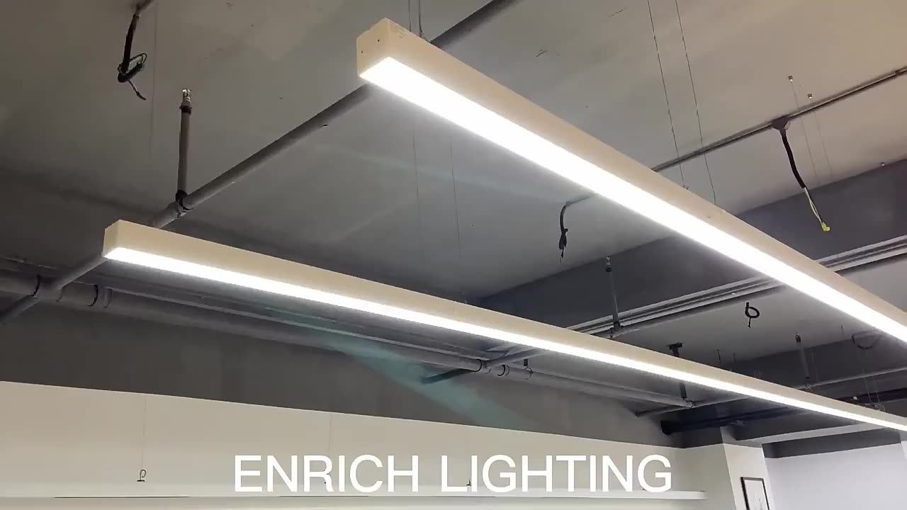 4ft Linkable Led Linear Light 40w 4000lm 3000k/4000k/5000k Cct ...