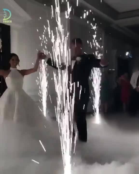 Sparklers Machine Wedding Cold Fireworks Pyro Flame Indoor Fireworks ...