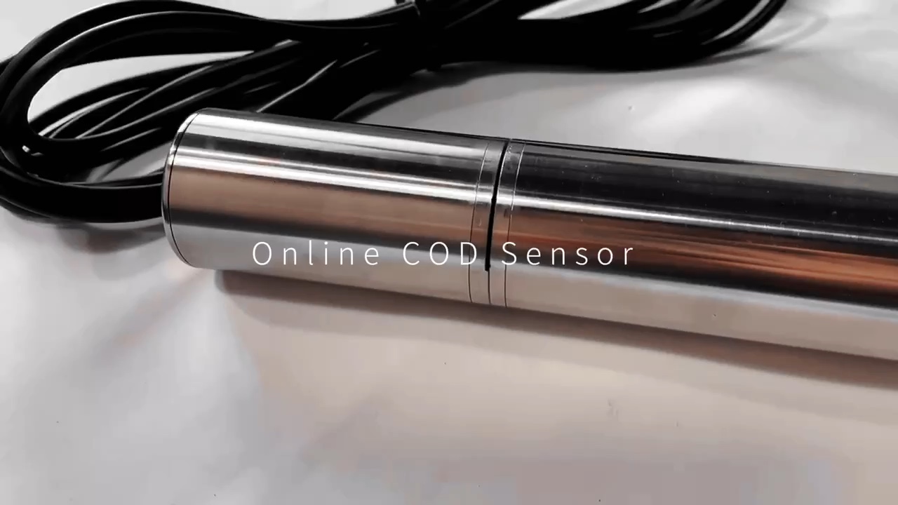 Rs485 Online Self-cleaning Cod Probe Sensor With Uv254 Water Treatment Cod Digital Sensor - Buy ...