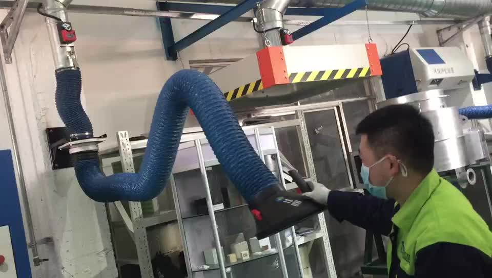 Qingdao Deer Flexible Fume Extraction Exhaust Arm/smoke Suction Hose ...