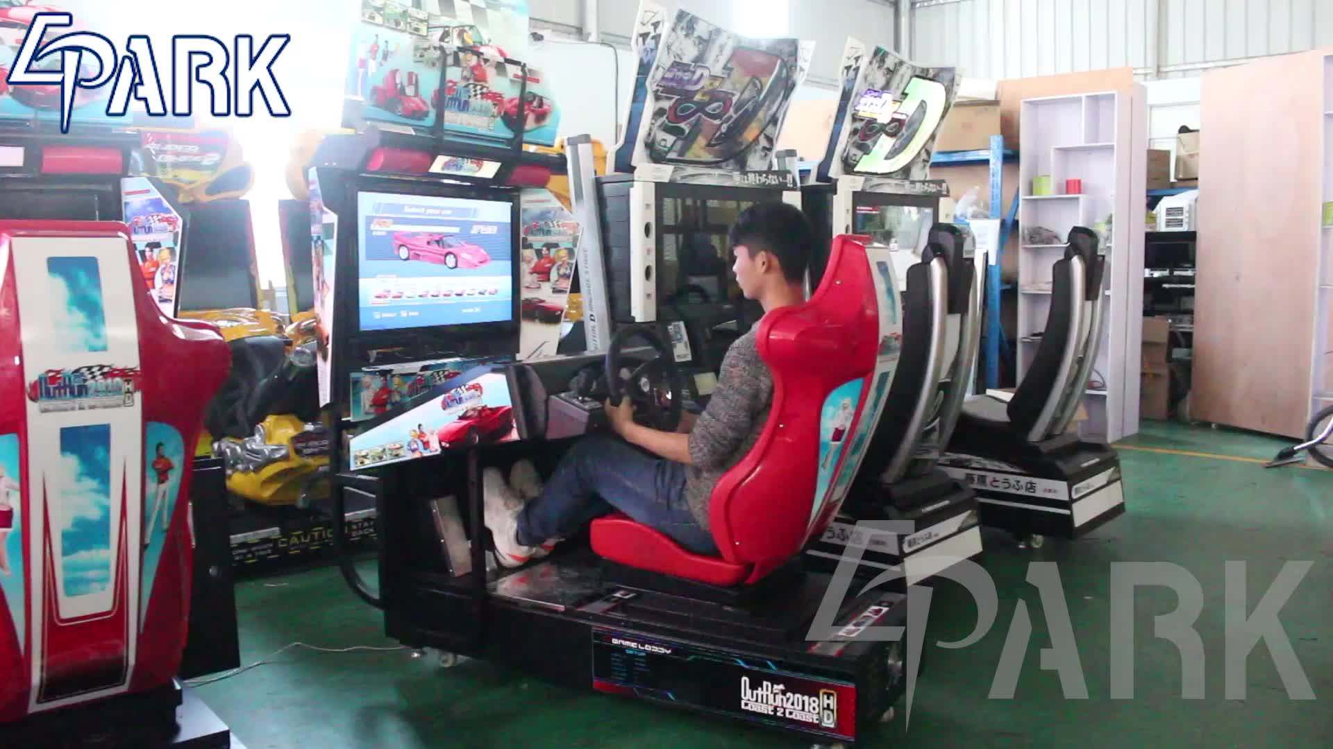 32 Inch Outrun Arcade Racing Car Simulator Arcade Games Street Speed ...