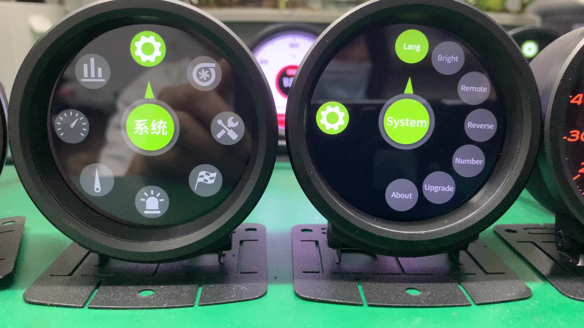 Cammus Performance Obd2 Car Water Temperature Rpm Gauge Lcd Digital ...