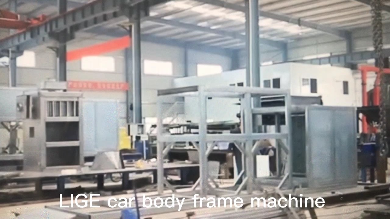 Rack Auto Chassis Pulling Machine Auto Frame Machine Car Bench Car Body ...
