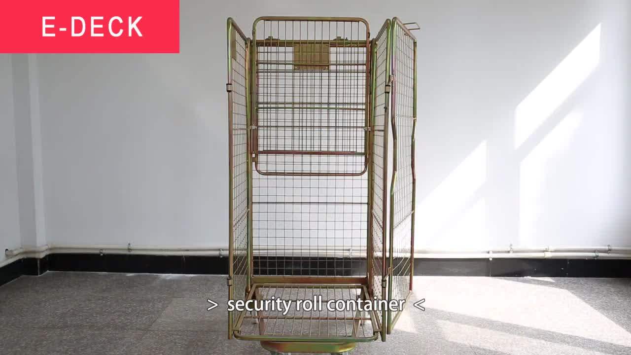 E-deck Custom Rolltainer Hot Sale Foldable Logistics Warehouse ...