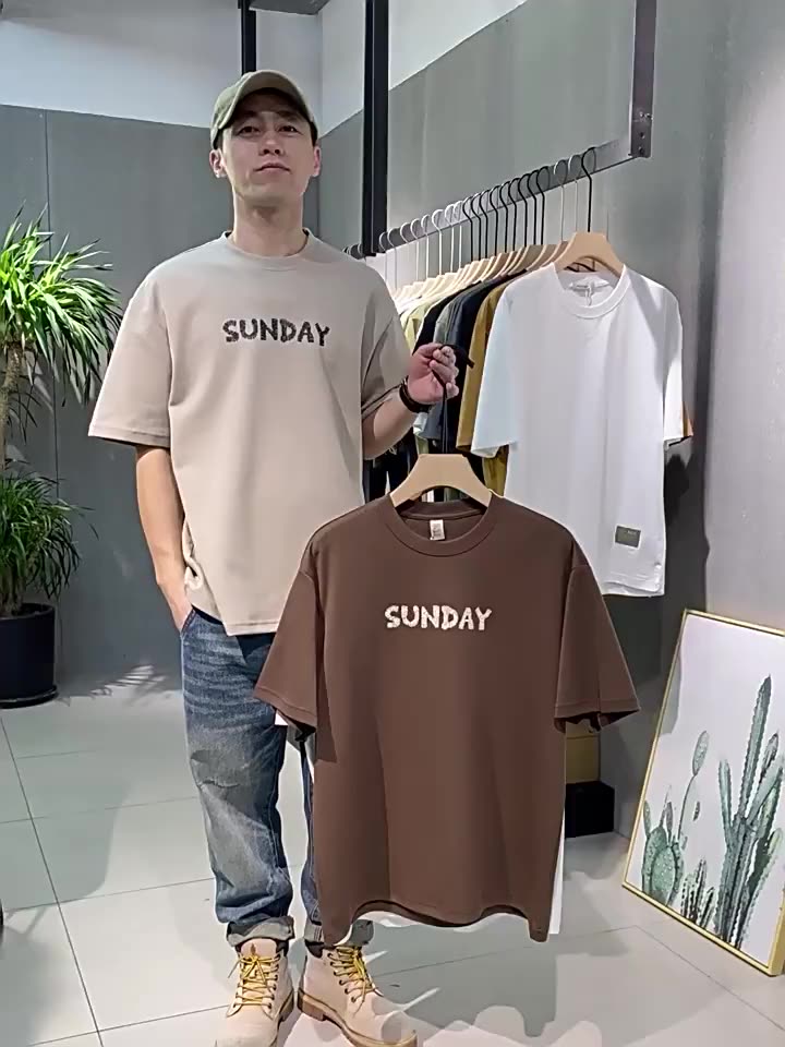 Wholesale Summer Clothing Men Short Sleeved T Shirts Short Sleeve Shirt