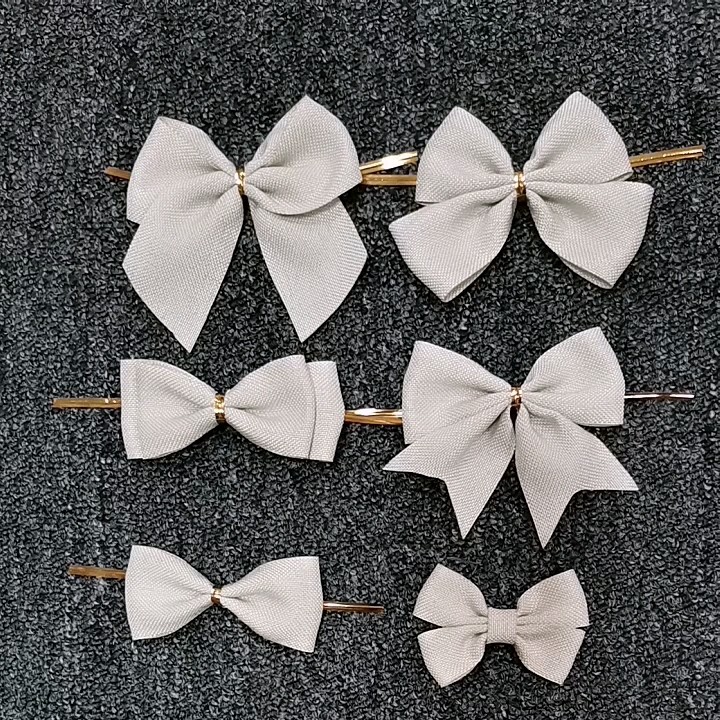 Wholesale Decorative Ivory Wedding Car Bows Satin Car Ribbon Bows For ...