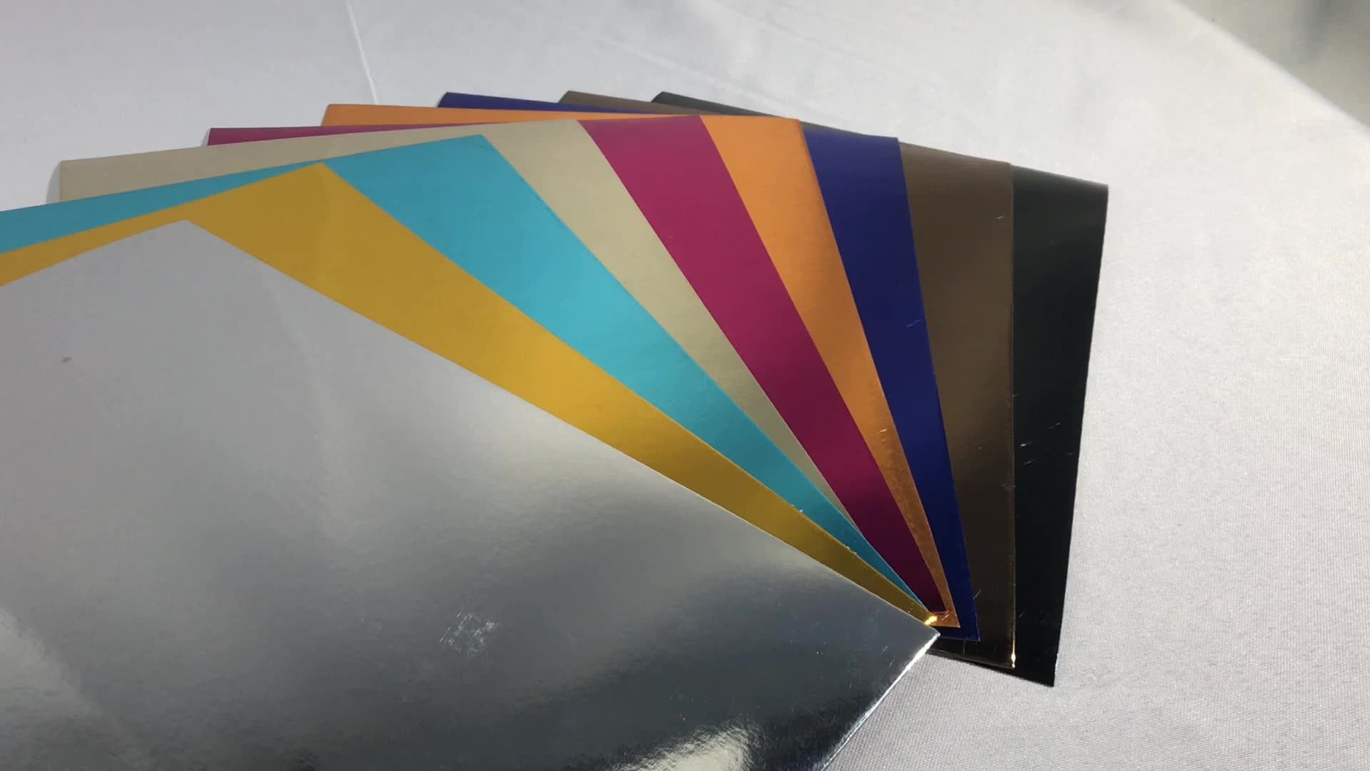 A4 And 12x12 Metallic Paper Mirror Cardstock For Handcraft - Buy ...