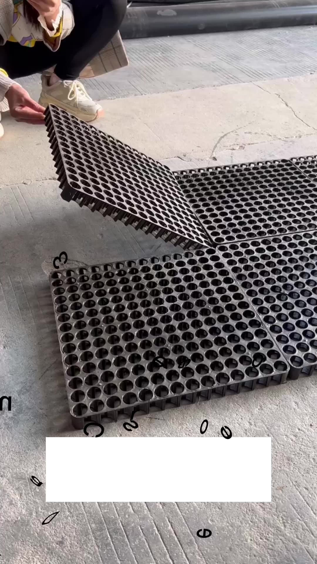 Honeycomb Water Filter Drainage Board Hdpe Drainage Cell/ Sheet/ Board ...