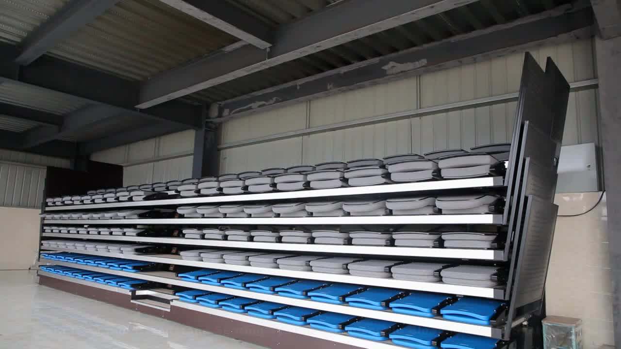 Juyi Manual Or Electrical Venus Telescopic Bleachers No Backrest ...