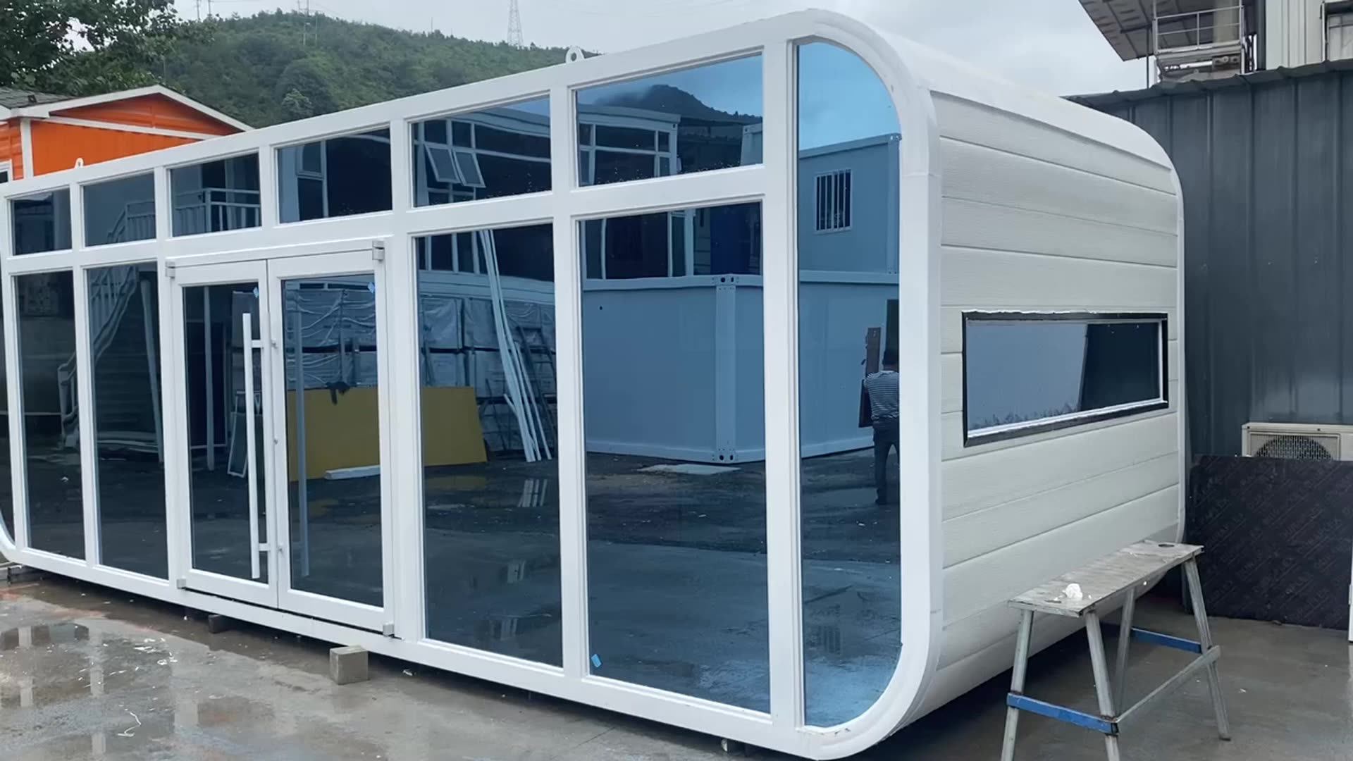 Modern Modular 20ft Pod Movable House Apple Cabin Container House ...