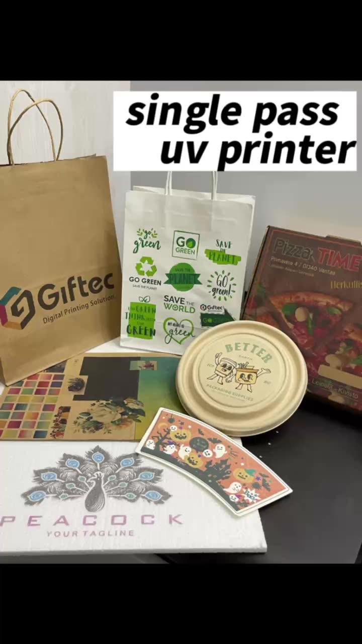 Newest A3 Flatbed Printing Machine Multifunctional Single Pass Inkjet ...