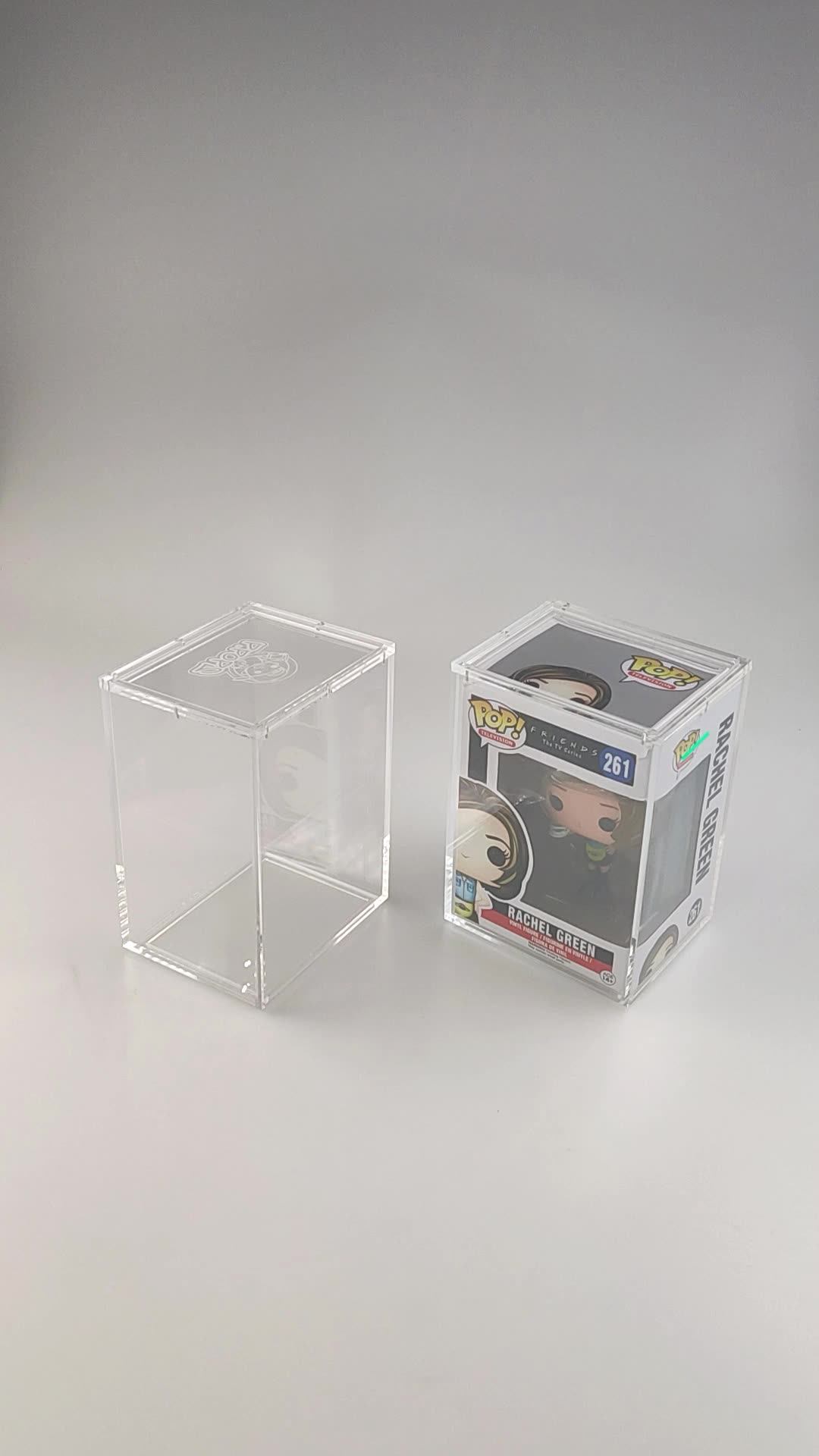 Pop Shield Armor Hard Stack For 4 Inch Funko Pops Case Magnet Lid ...