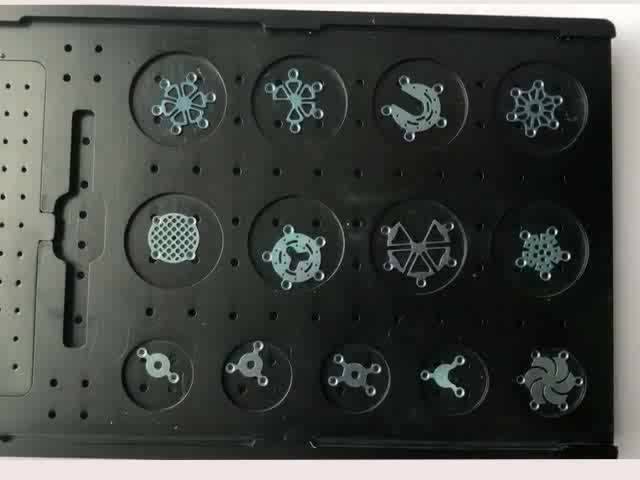 Ce/iso Titanium Skull Mini Plates Contoured Burr Hole Cover Plate For ...