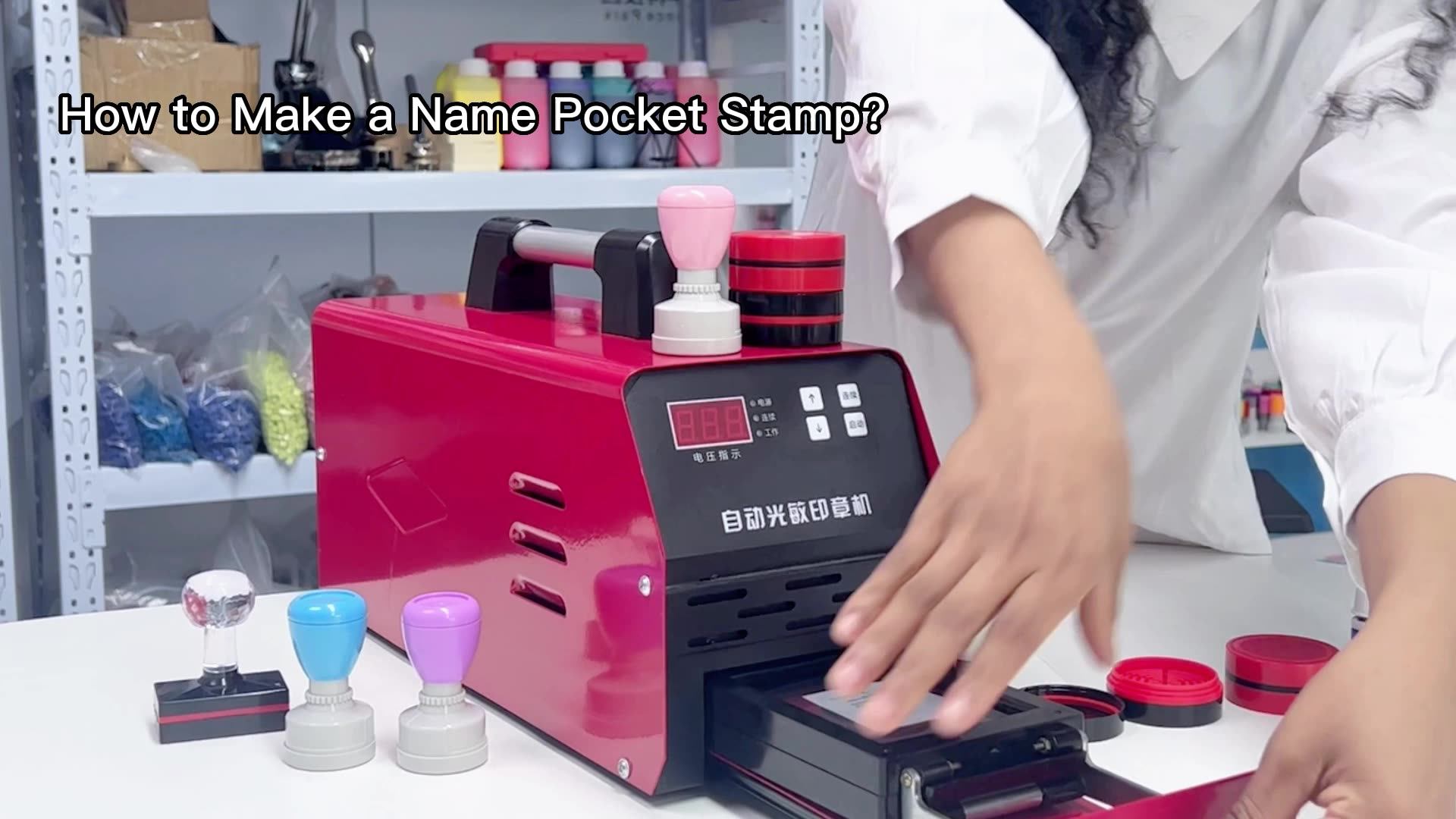 220v 110v Full Automatic Rubber Photo Sensitive Flash Stamp Machine ...