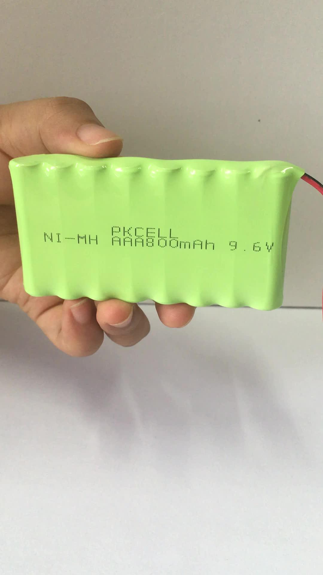 Triangle Shape Ni-mh 3*aaa 600mah Ni-mh 3.6v Rechargeable Battery Pack ...