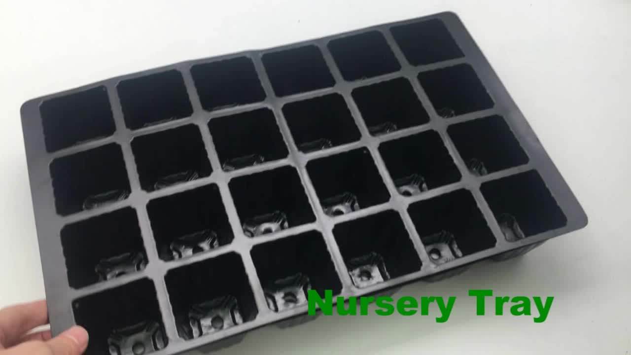 Seedling Trays 24 Cells(4x6) Planter Garden Pot Seed Tray Plant Pot 24 ...
