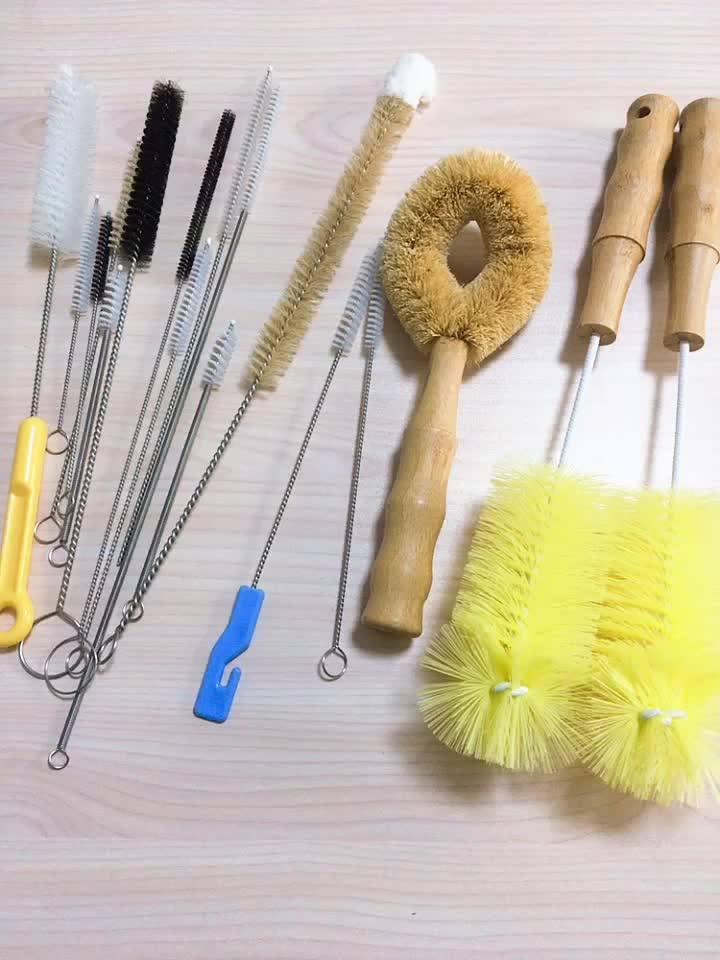 Low Price Flexible Tube Sink Bottle Cleaning Brushes Black Nylon Wire ...