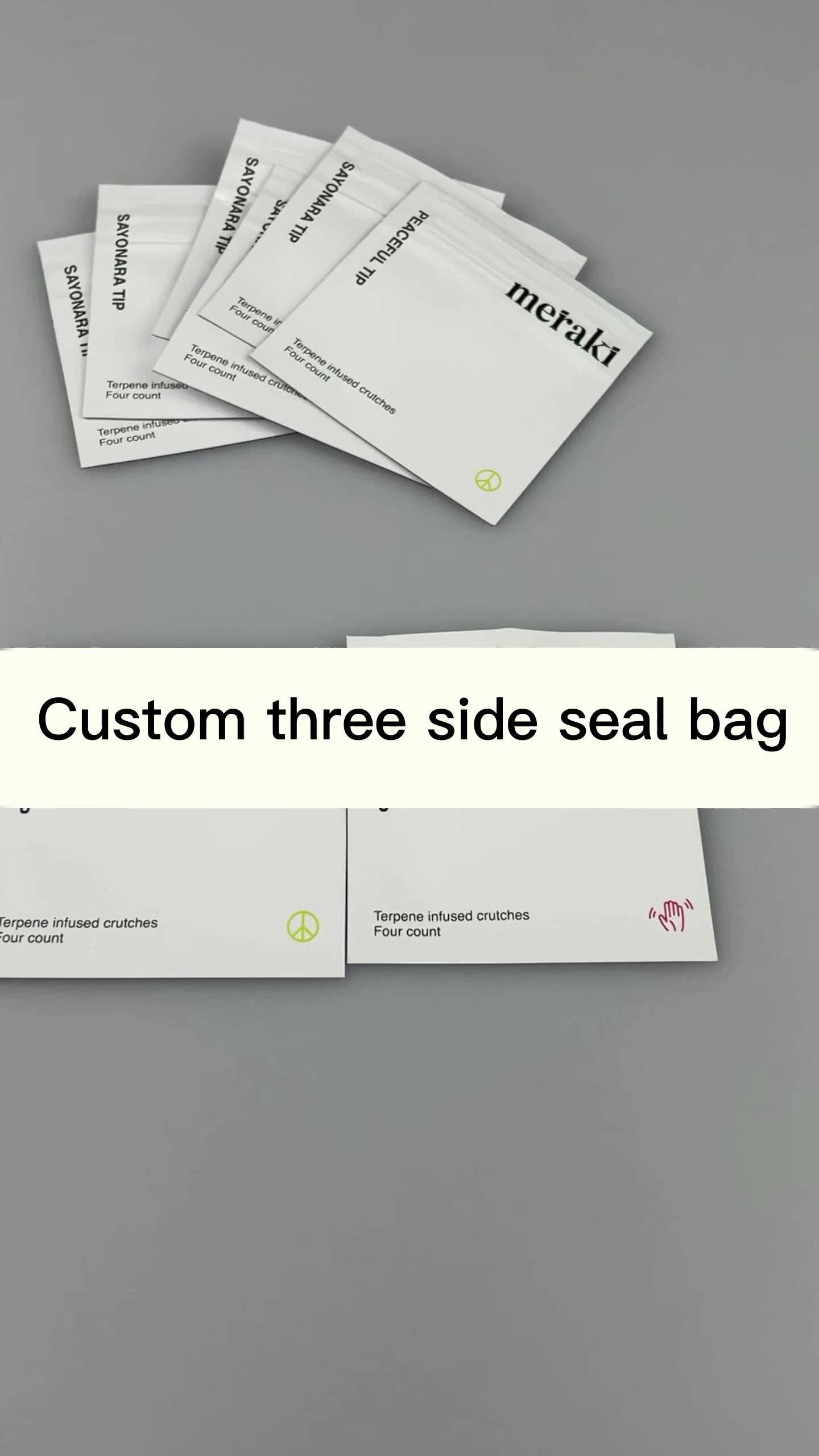 Custom Skincare Lotion Cream Packing Plastic Small Cosmetic Sample ...