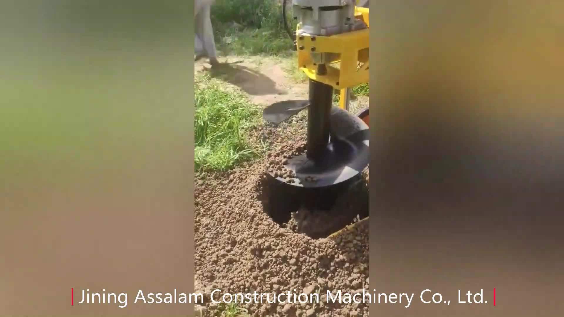 Heavy-duty Hole Drilling Machine 196cc Portable Earth Auger - Buy ...