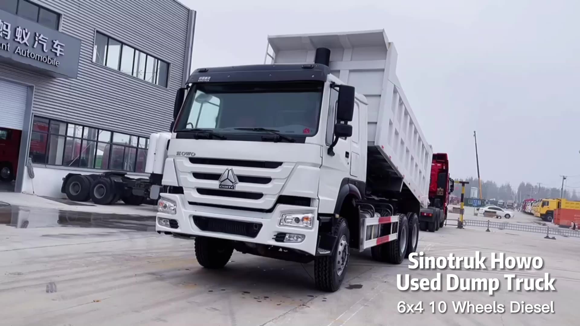 Used Sinotruck Cargo 400hp Howo Euro 2 6x4 8x4 Brand Heavy Truck Tipper Dump Truck - Buy Brand ...