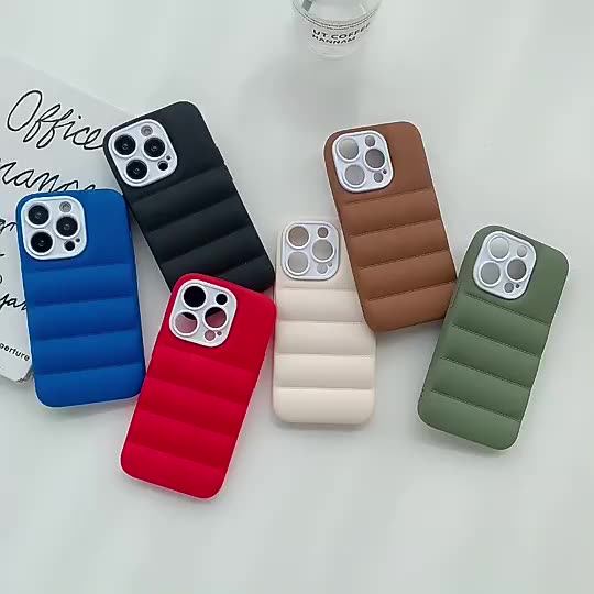 Elegant Luxury Design Soft Tpu 3d Protective Shockproof Puffer Jacket ...