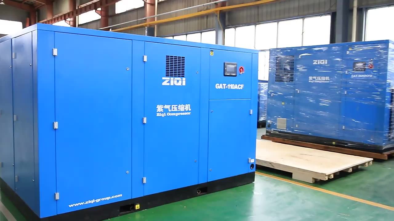 Atlas Copco Brand 90kw 120hp Variable Speed Industry Equipment Screw ...