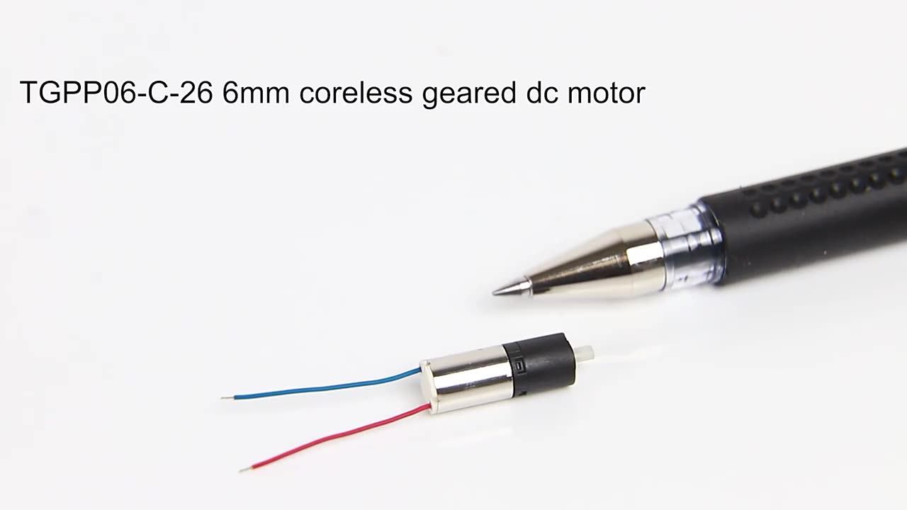 6mm Micro Coreless Hollow Cup Motor 3 Volt Dc Motor 4 Pole 33 Mm Dc ...
