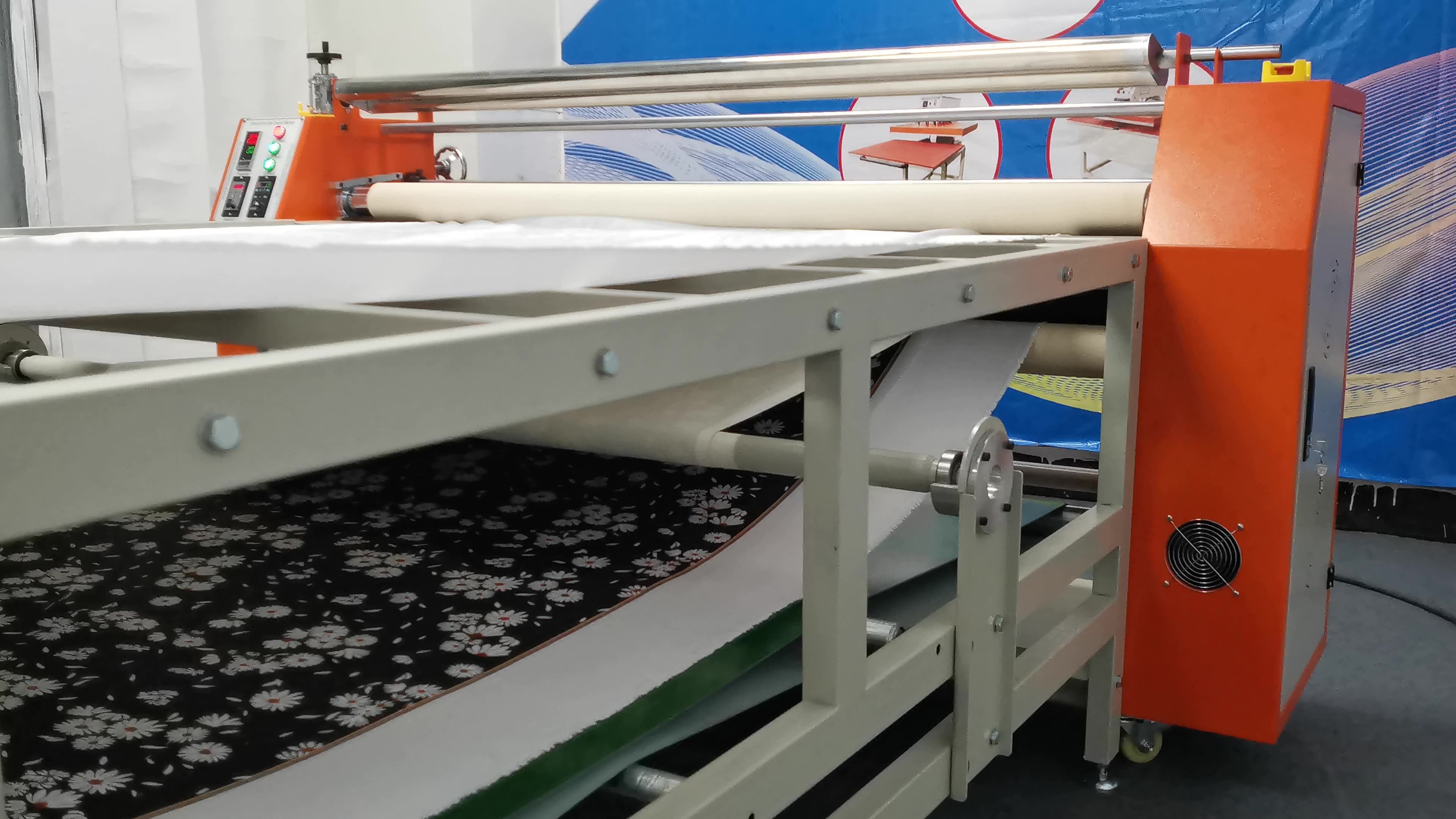 1.8m Mass Production Calender Sublimation Roller Heat Press Machine ...