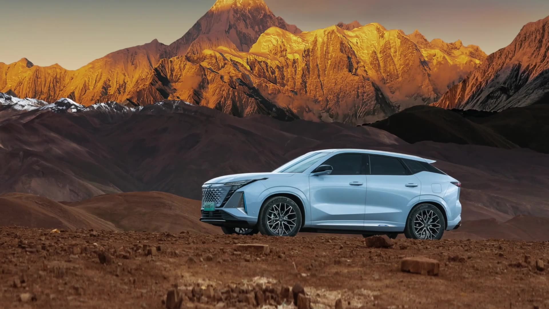 2023 Changan Oshanz6idd Car New Energy Suv Automatic Hybrid Vehicle 150km Lanjing Blue Whale ...