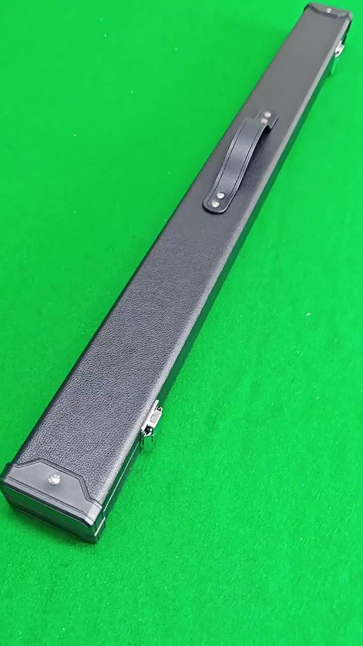 Portable 1b1s 1 Butt 1 Shaft 1/2 3/4 Black Billiard Cue Box Holds 1 ...
