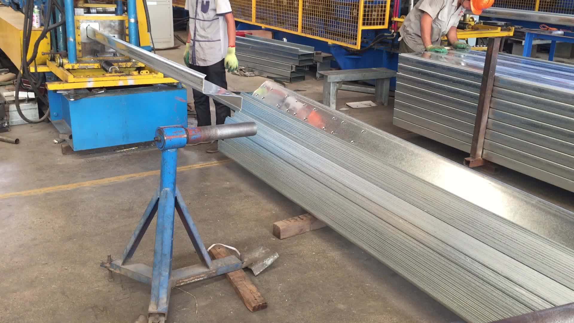 Steel Roof Structure Prefabricated Types Of Z Perforated Purlin - Buy ...