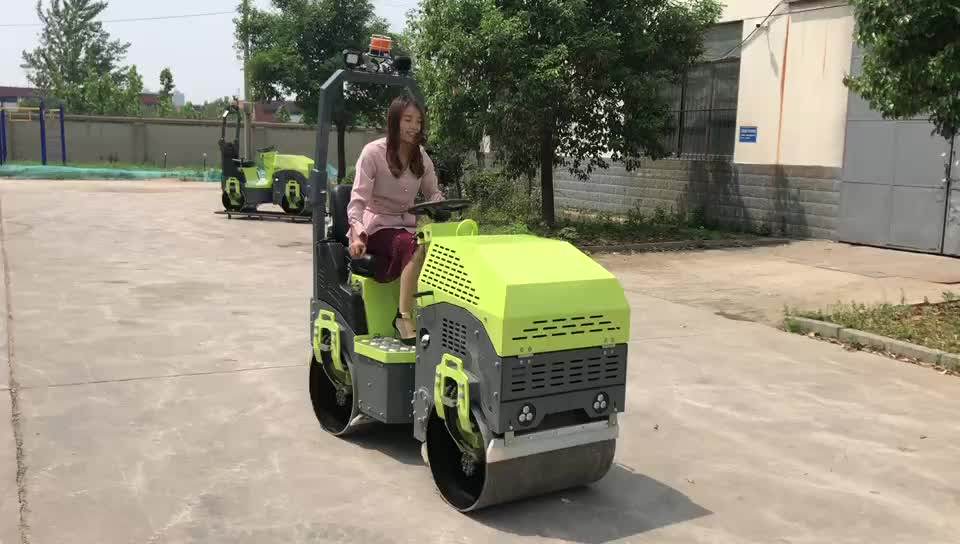 Ride-on Soil Vibration Mini Road Roller Compactor (st1300) - Buy Ride ...