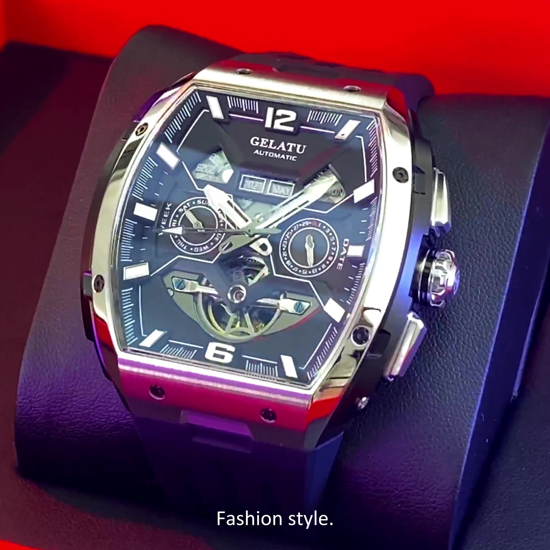 Gelatu 6013 Sport Fashion Luxury Oem Custom Logo Waterproof Hollow ...