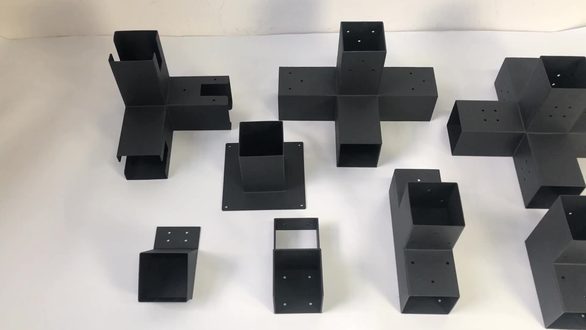 Pergola Bracket Kit Outdoor Garden Yard Wood Beam Bracket Hardware ...