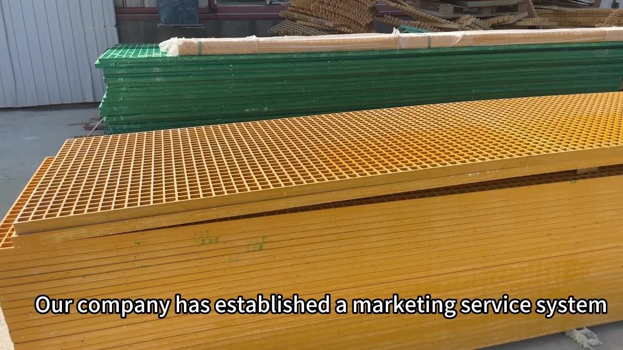 Frp Grid Mesh Fiberglass Grating Walkway Composite Grp Fiberglass ...