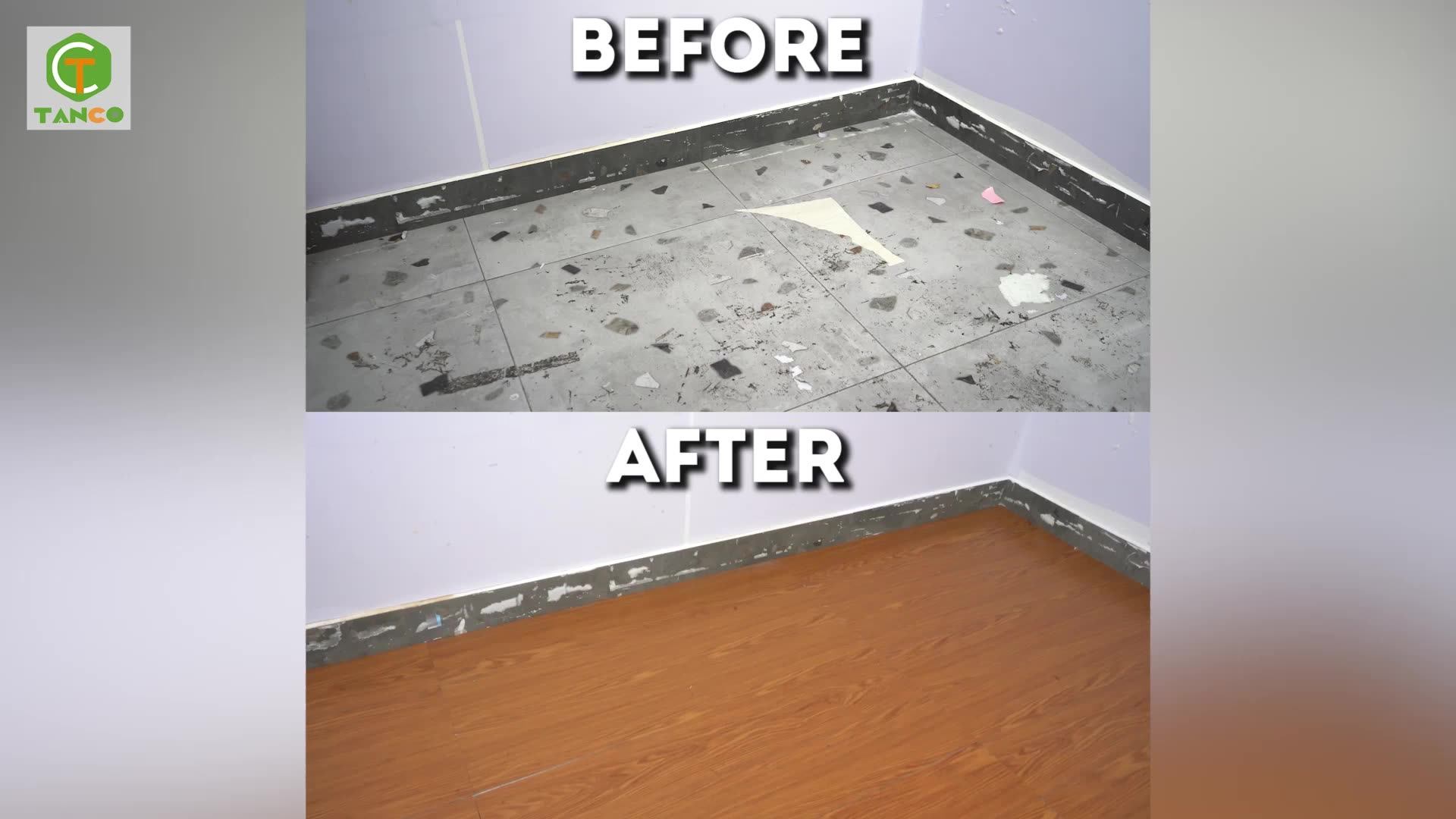 Pvc Sponge Flooring Roll Fireproof Pvc Floor Covering Vinyl Floor Tiles ...