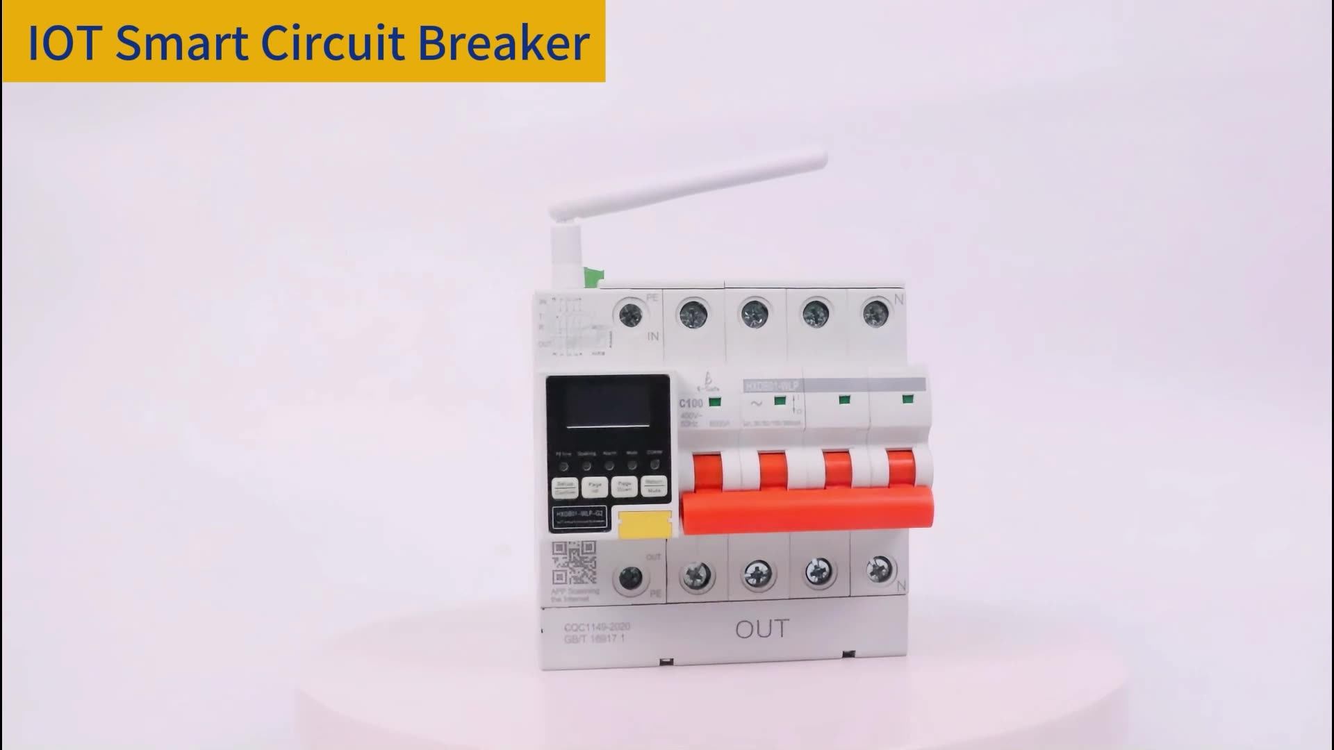 Rs485 Communication Ac 230v 100a 4g Intelligent Remote Control ...